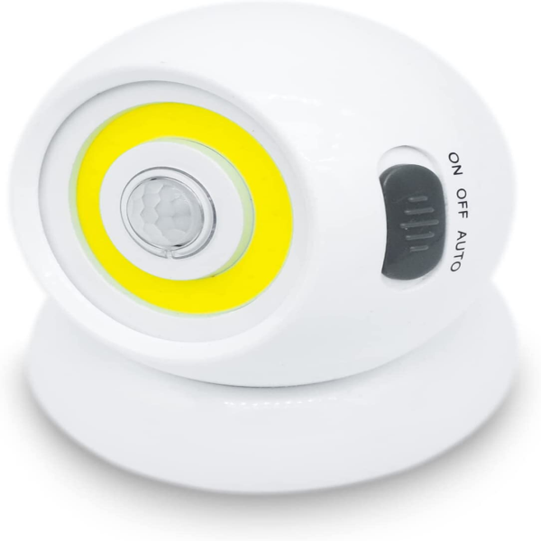 Night Light Motion Sensor, with Rotating Base for Indoor Use in ...