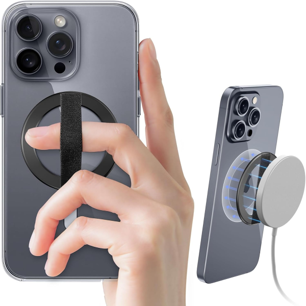 AirLoop Ultra Thin Phone Grip with Soft Elastic Finger Strap ...